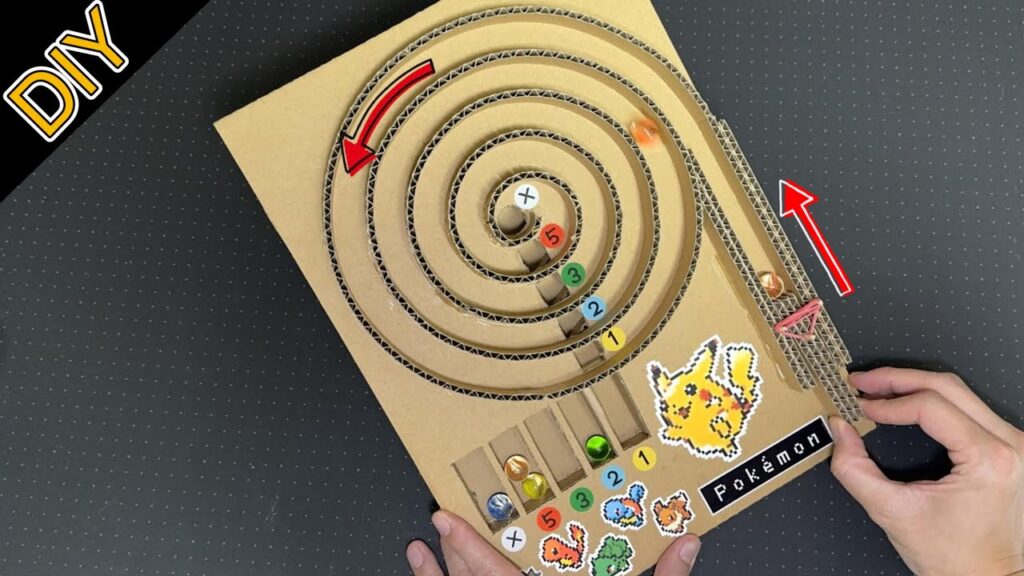 How to make Marble ball Round game – Nicoto Studio / ニコト スタジオ | クラフトチャンネル
